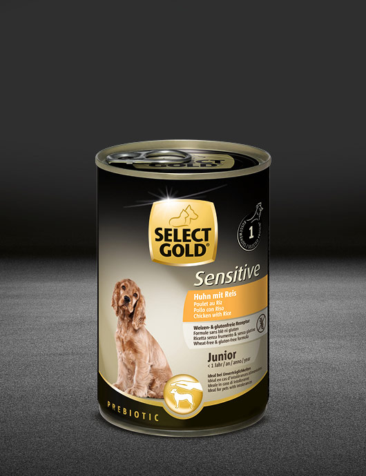 SELECT GOLD Sensitive Junior Huhn mit Reis - SELECT GOLD