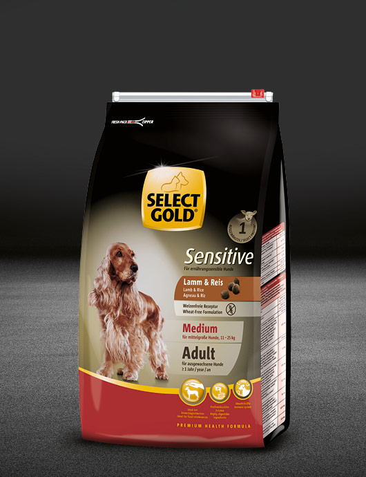 SELECT GOLD Sensitive Medium Adult - SELECT GOLD