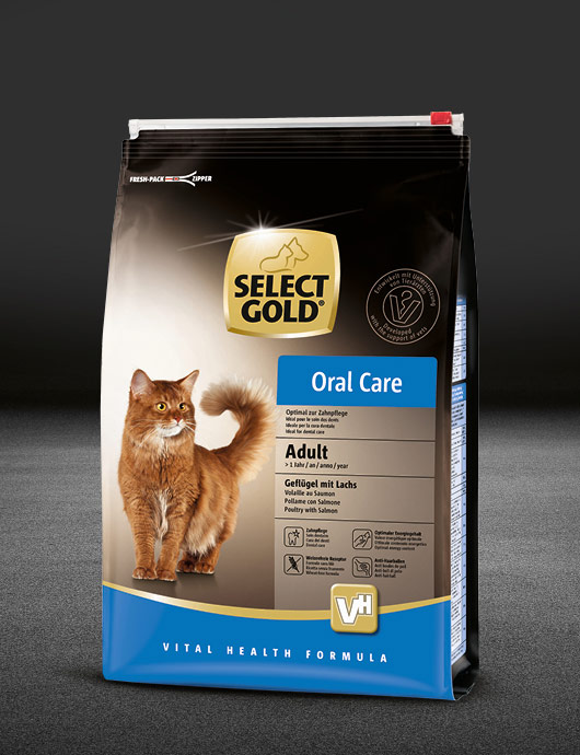 SELECT GOLD Oral Care Adult Geflügel mit Lachs - SELECT GOLD