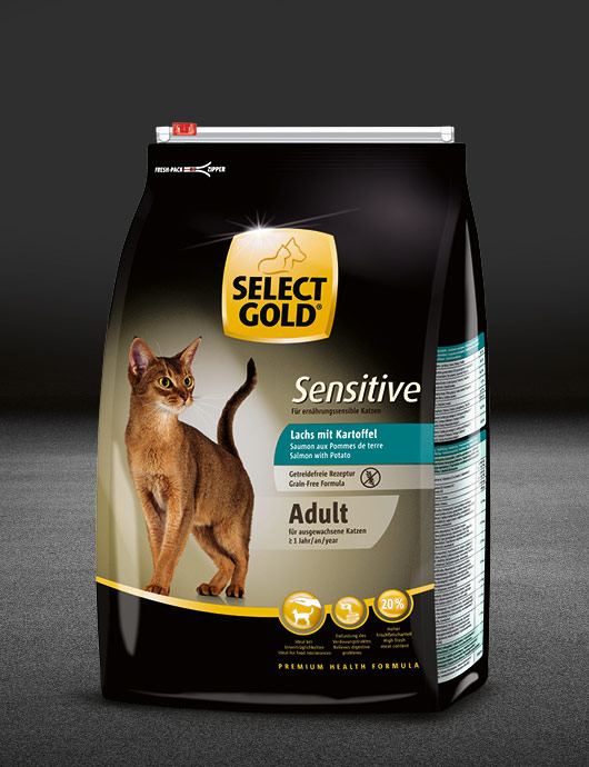 SELECT GOLD Sensitive Adult Lachs mit Kartoffel - SELECT GOLD